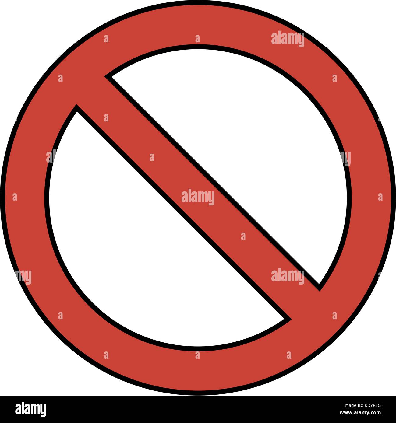 forbidden symbol icon Stock Vector Image & Art - Alamy
