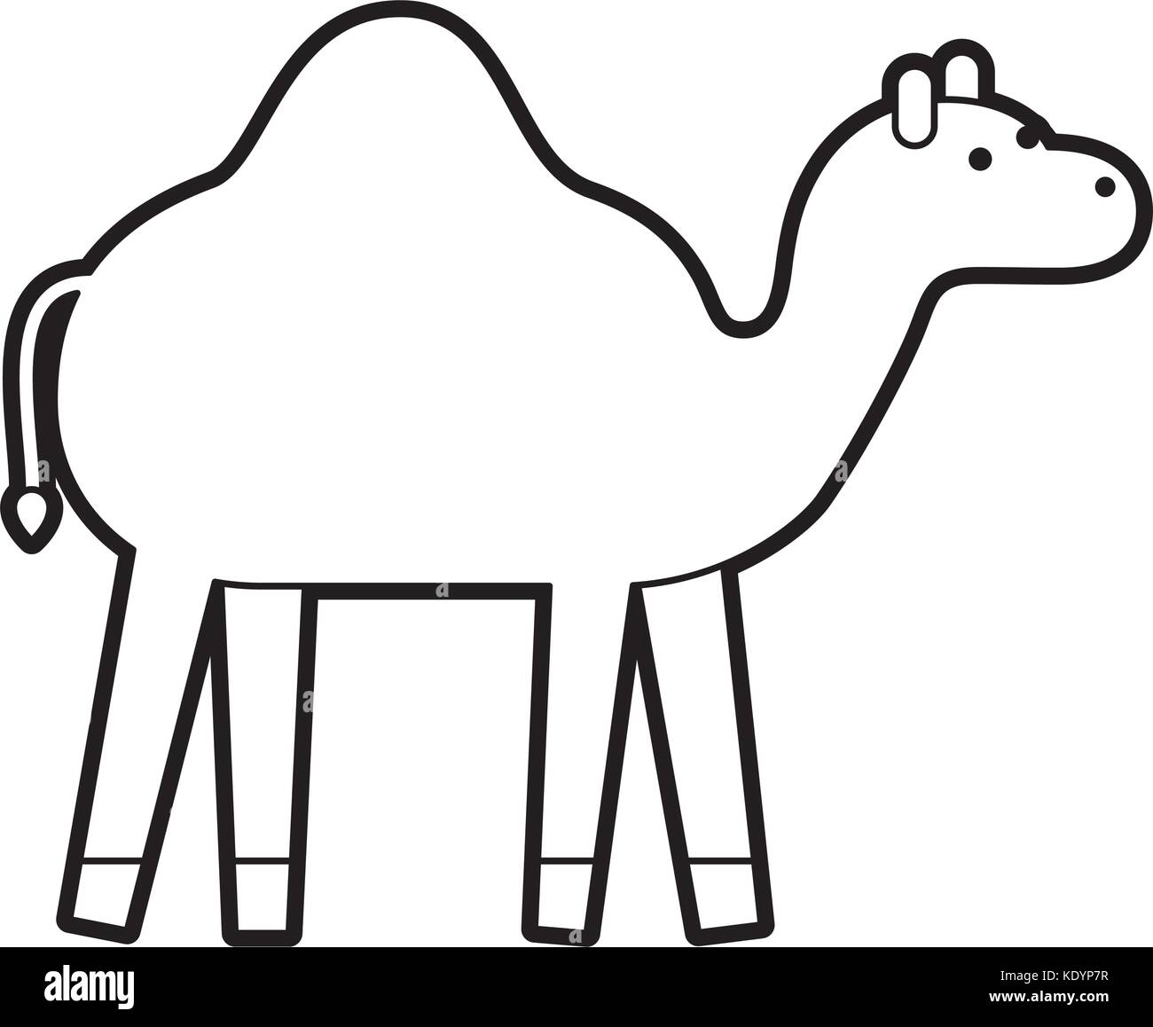 camel animal manger christmas cartoon Stock Vector Image & Art - Alamy