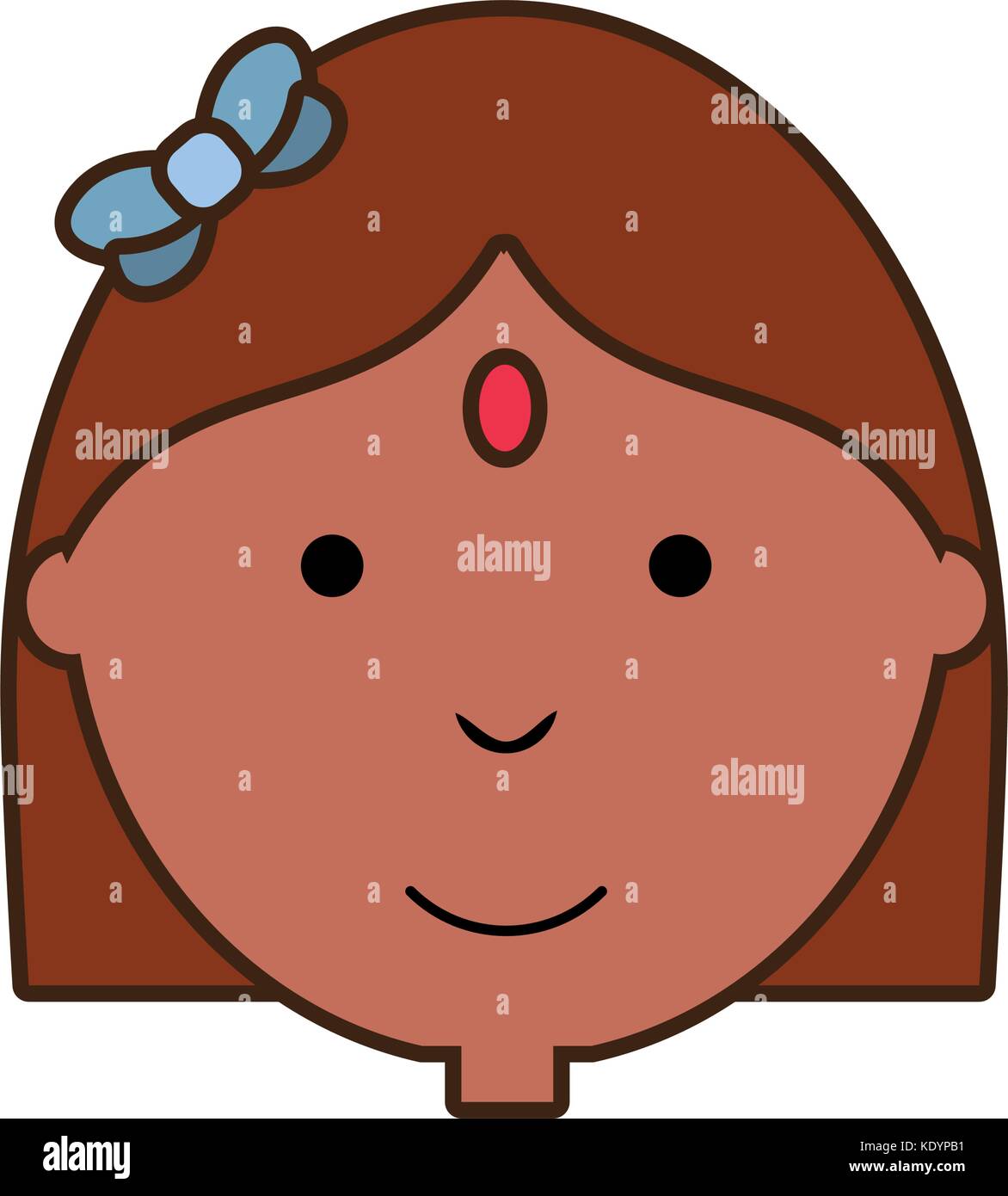 cartoon girl icon Stock Vector Image & Art - Alamy