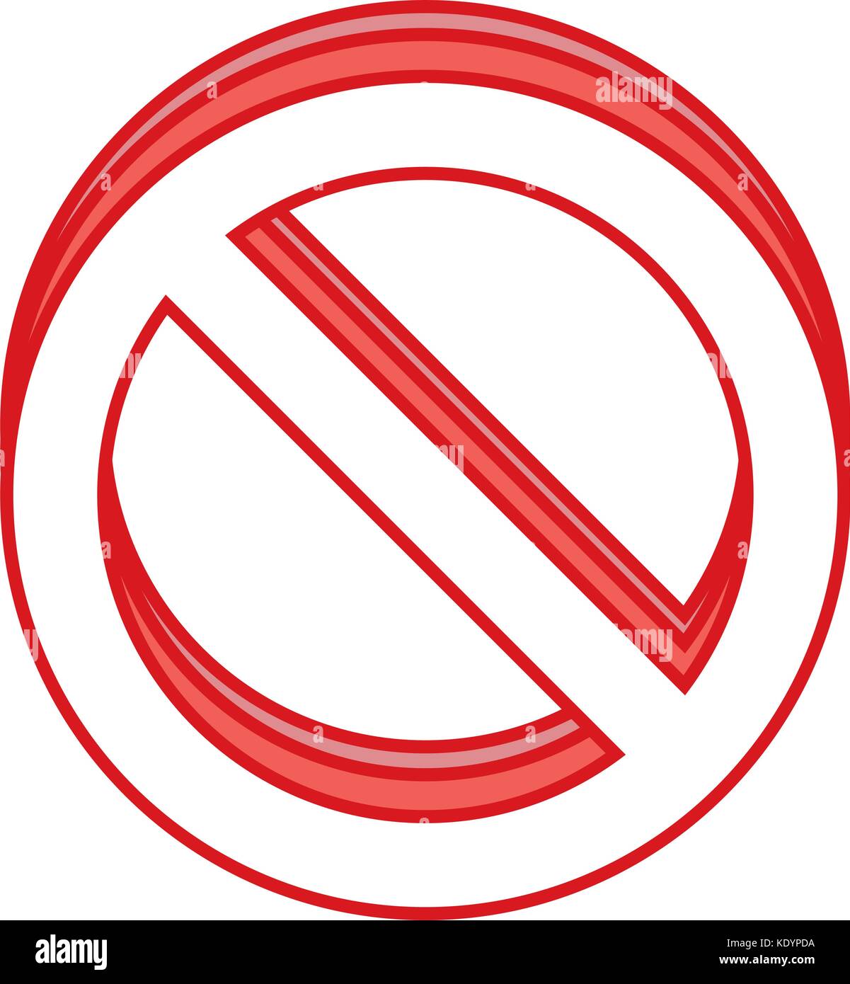 forbidden symbol icon Stock Vector Image & Art - Alamy
