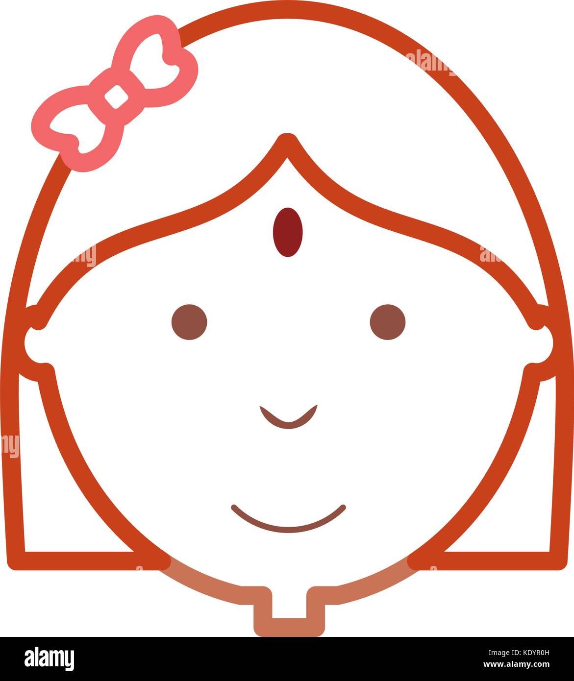 cartoon girl icon Stock Vector Image & Art - Alamy