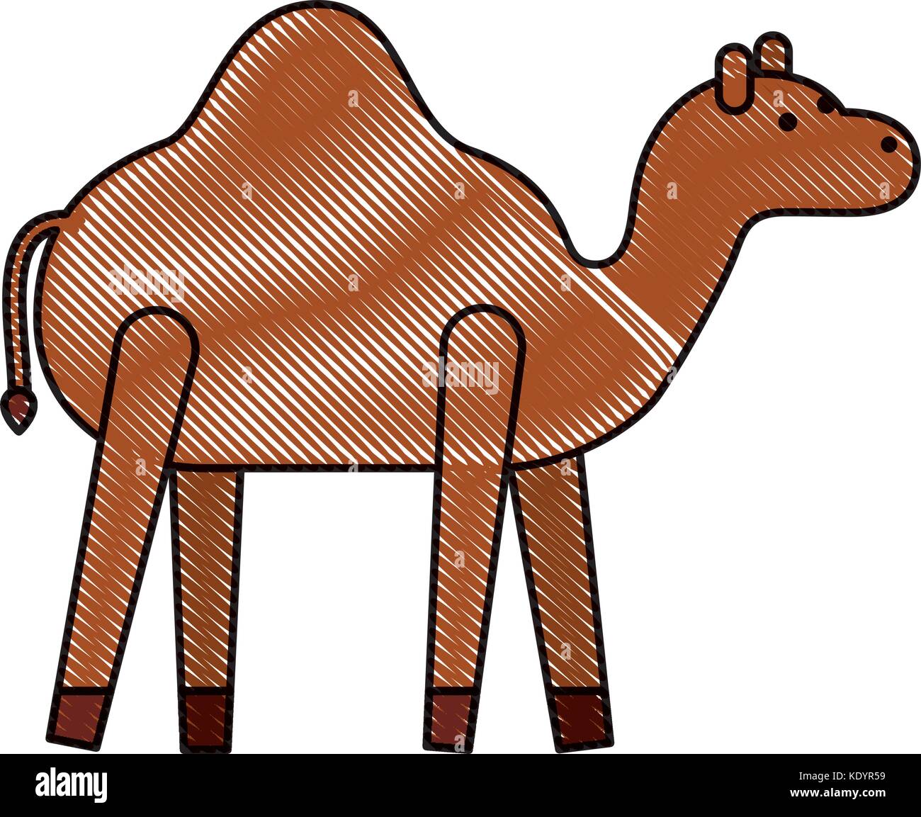 camel animal manger christmas cartoon Stock Vector Image & Art - Alamy