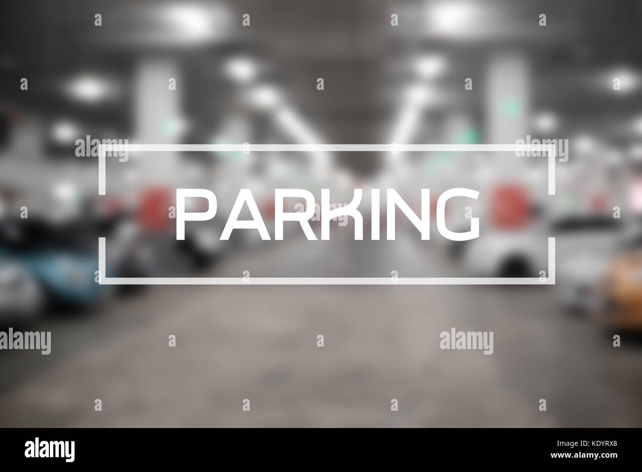 Parking slot indoor hi-res stock photography and images - Alamy