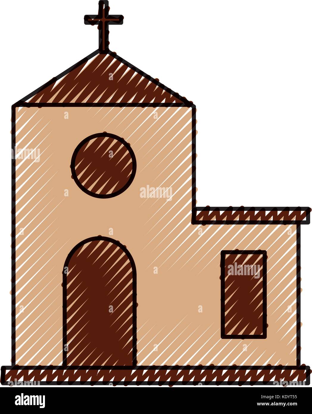 Church Building Cartoon