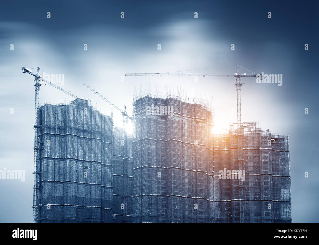 Power Plant Construction Stock Photo - Alamy