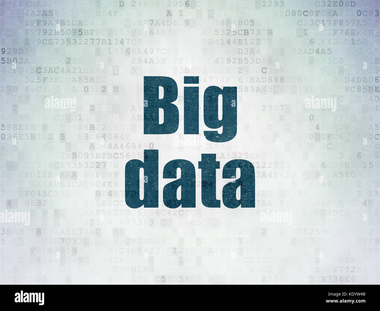 Data concept: Big Data on Digital Data Paper background Stock Photo - Alamy