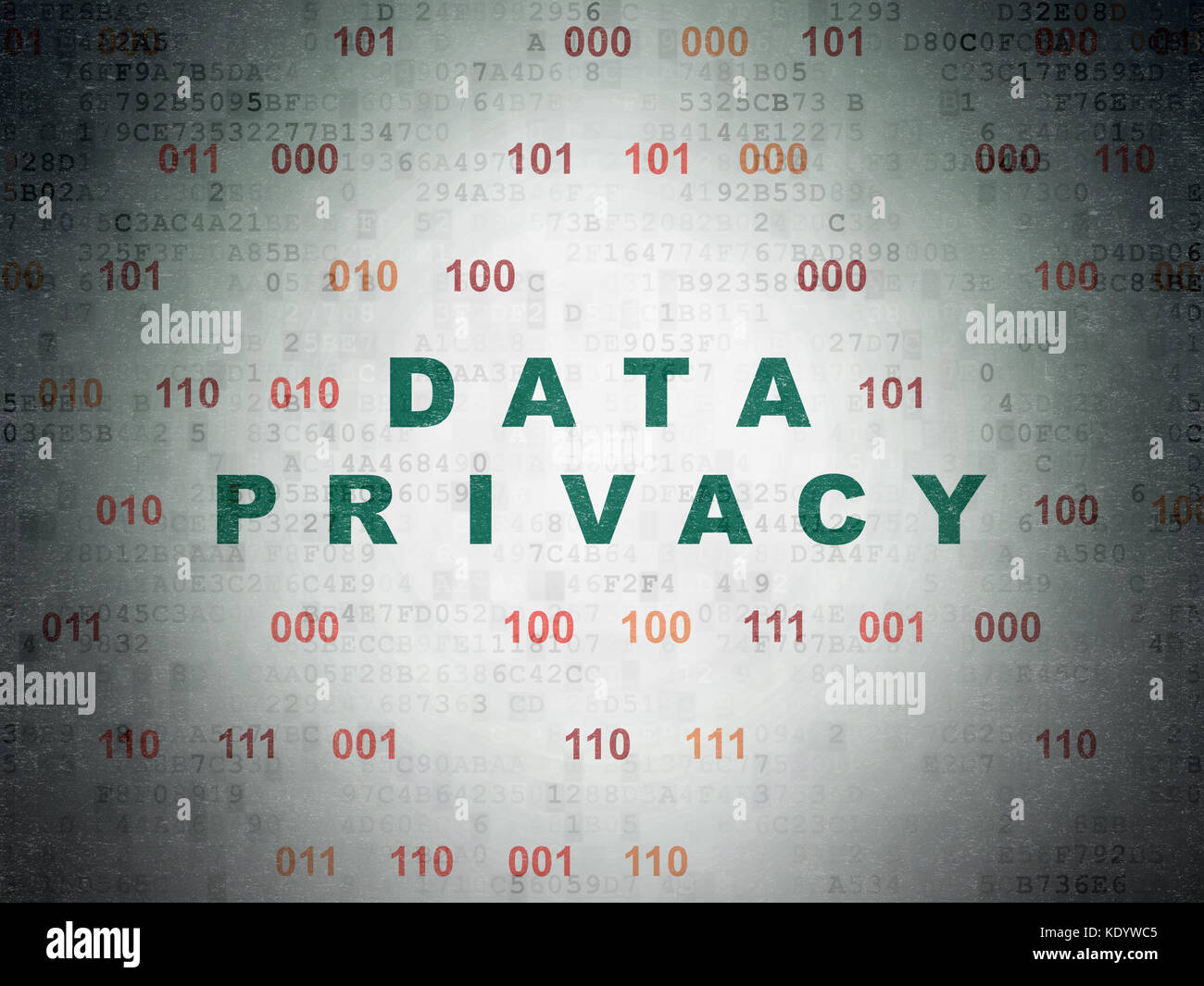 Privacy concept: Data Privacy on Digital Data Paper background Stock ...