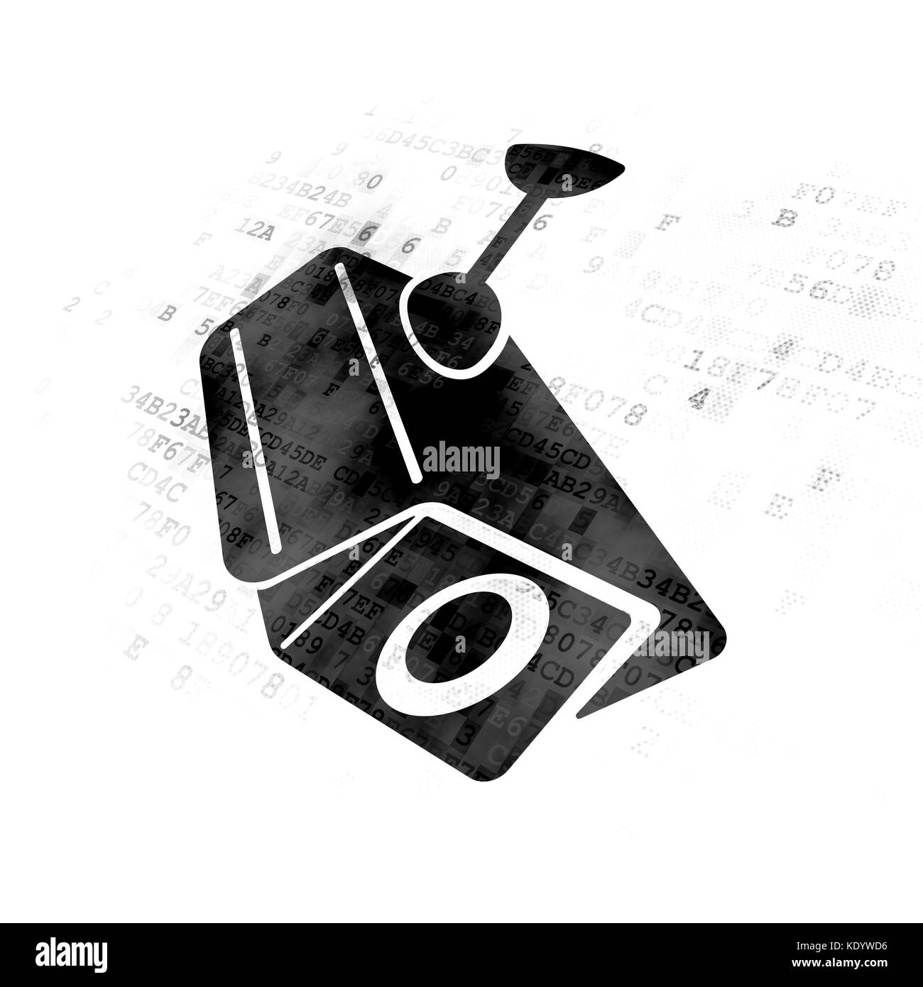 Privacy concept: Cctv Camera on Digital background Stock Photo - Alamy