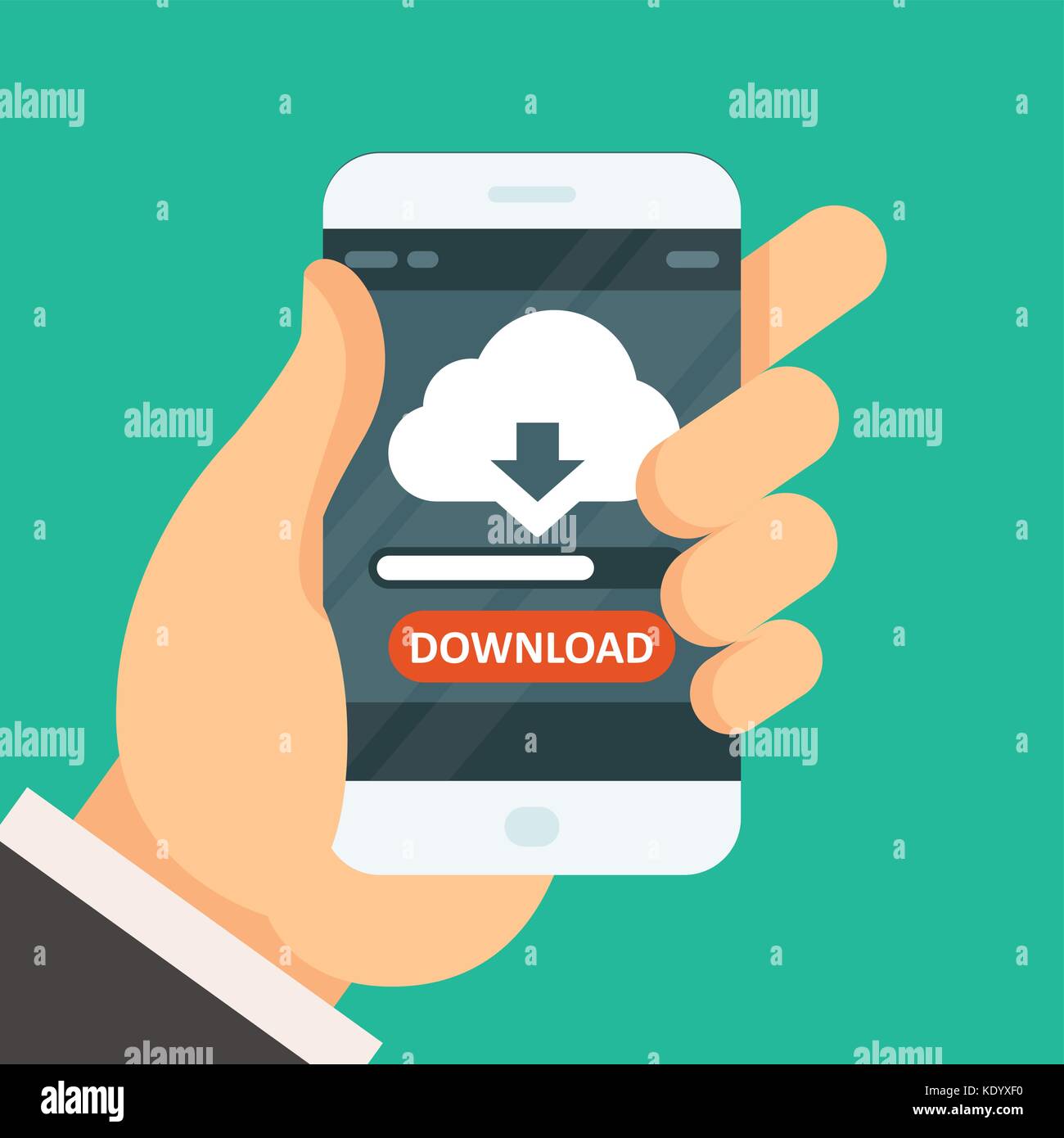 Download our mobile app vector vectors hi-res stock photography and ...