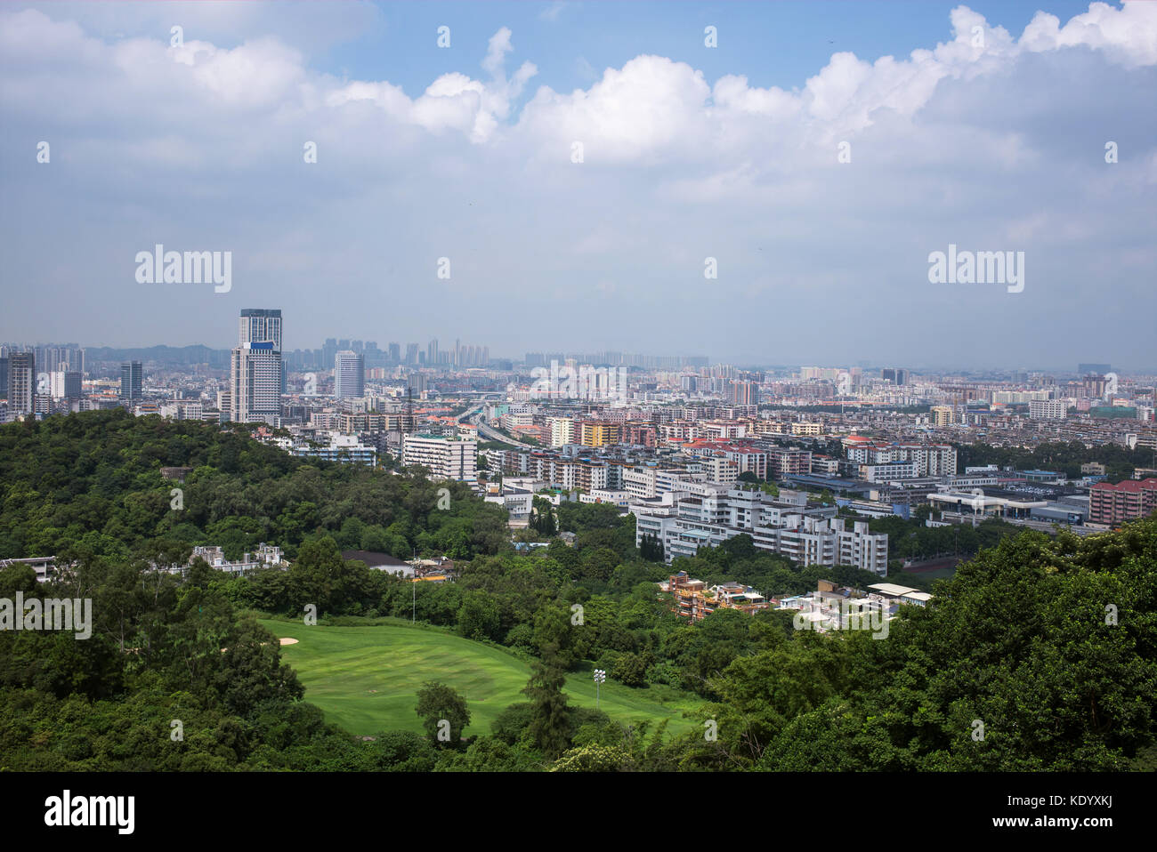 the landscape of guangzhou china Stock Photo - Alamy