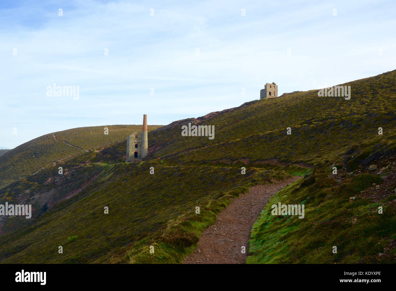 Wheal Coates Engine House, Cornwall, UK Stock Photo - Alamy