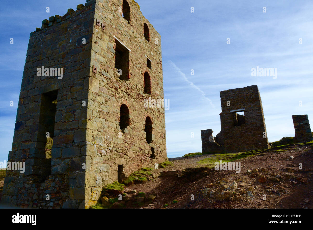Wheal Coates Engine House, Cornwall, UK Stock Photo - Alamy