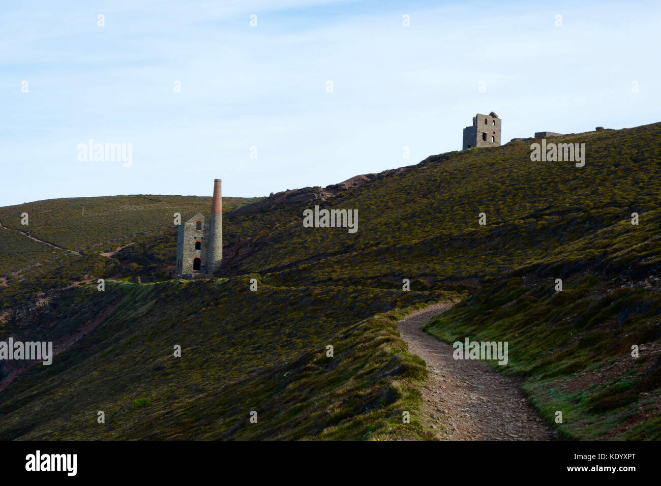Wheal Coates Engine House, Cornwall, UK Stock Photo - Alamy