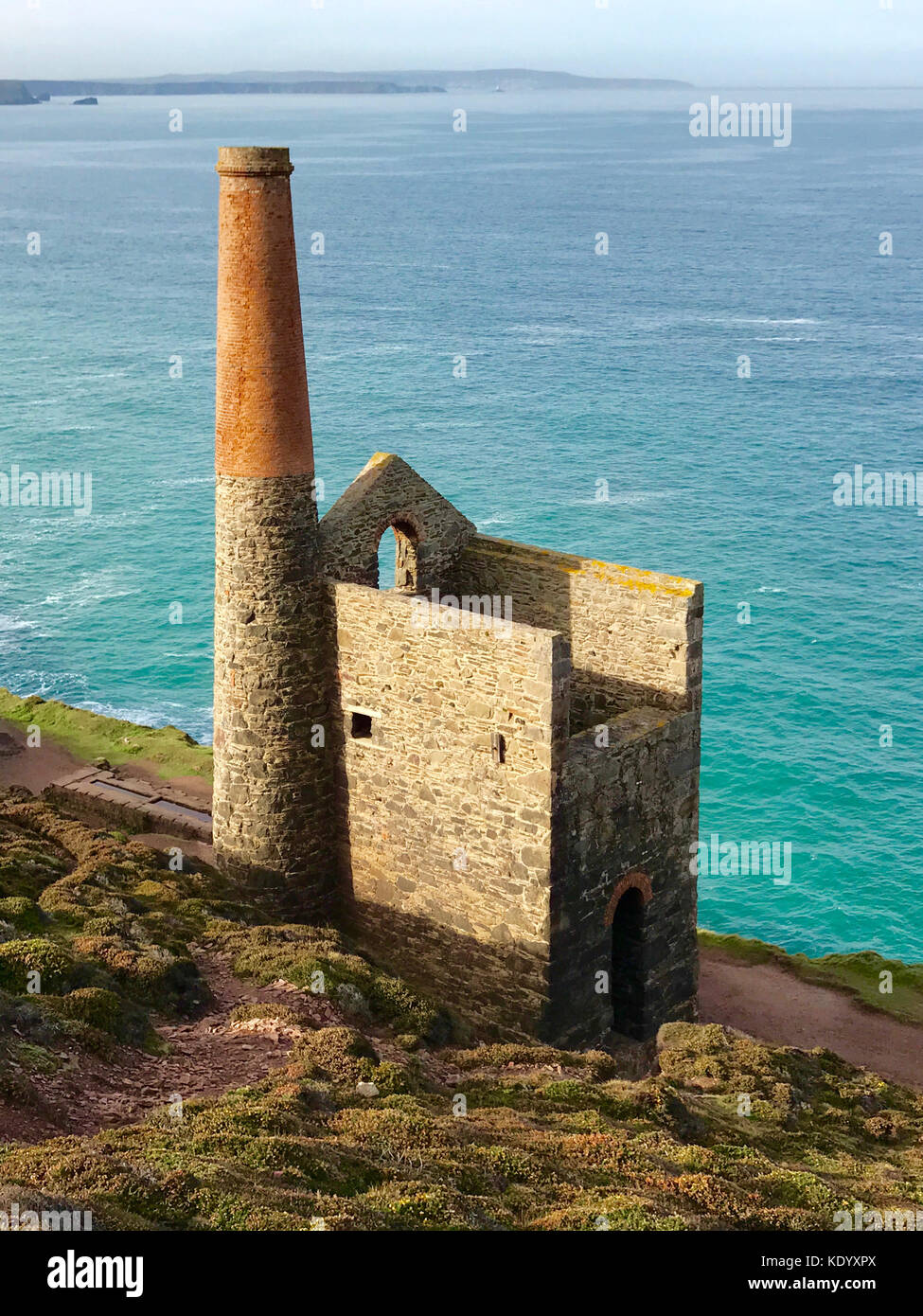 Wheal Coates Engine House, Cornwall, UK Stock Photo - Alamy