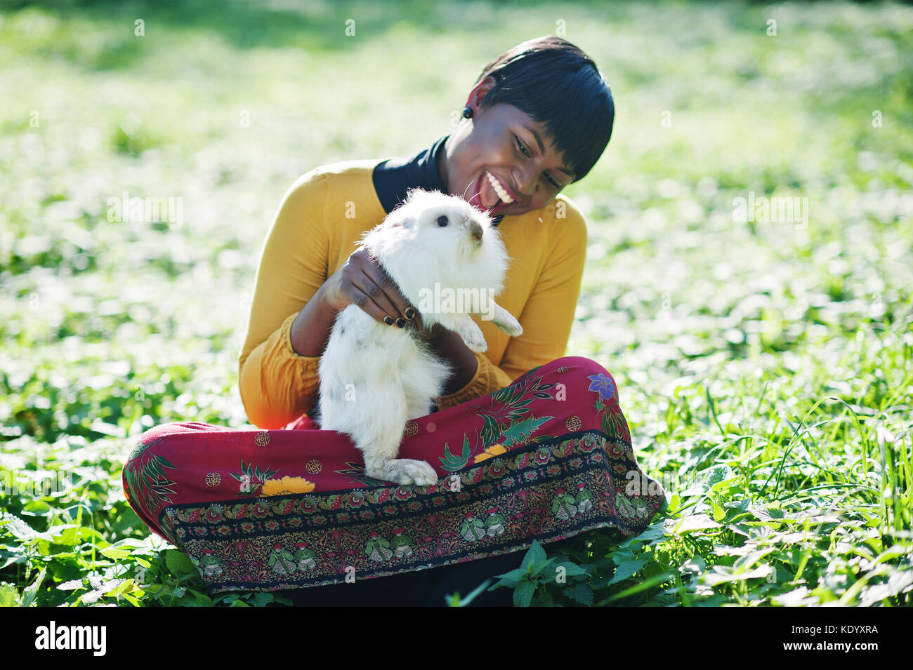 African american ethnicity bunny hi-res stock photography and images ...