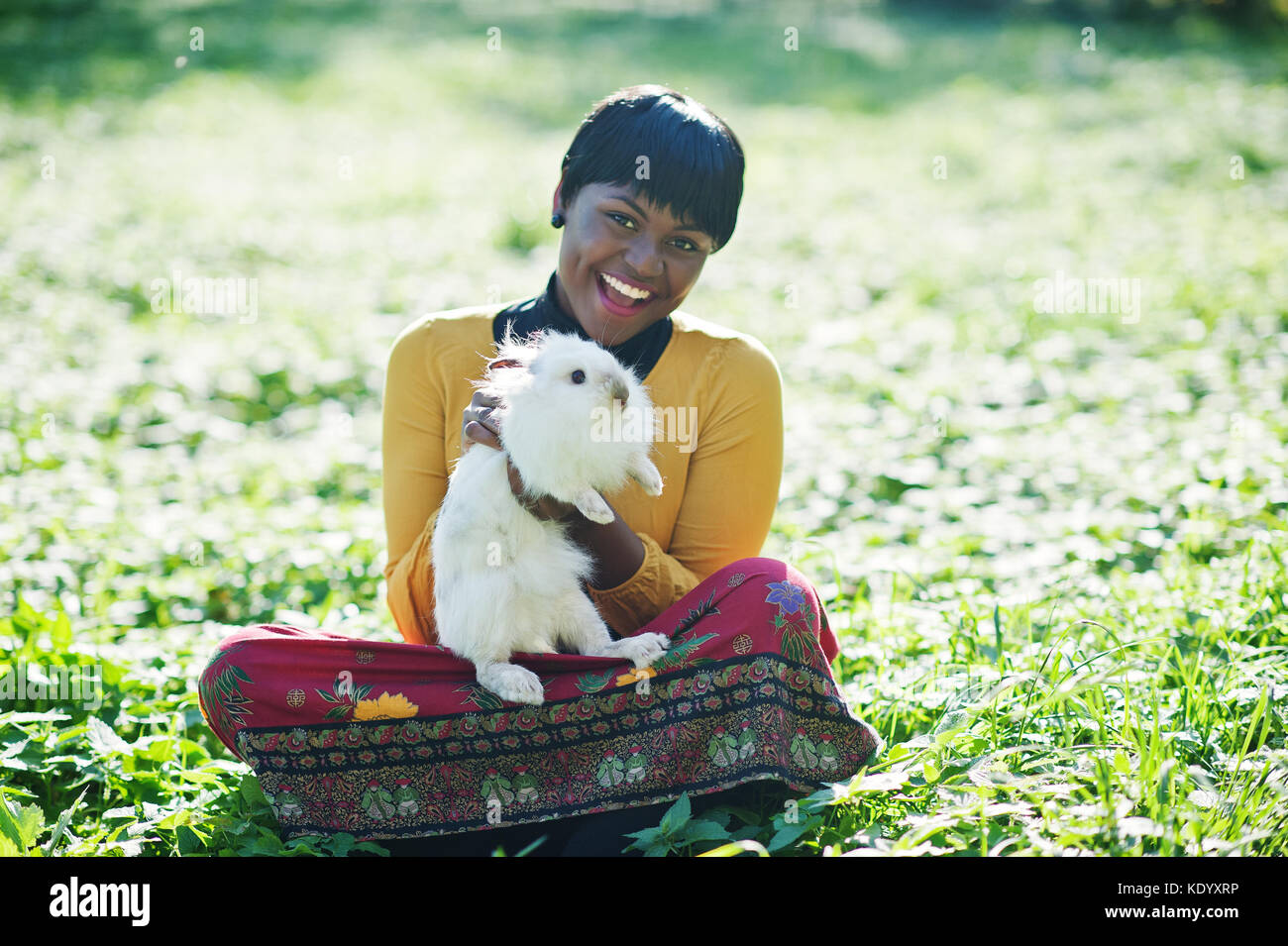 African american ethnicity bunny hi-res stock photography and images ...