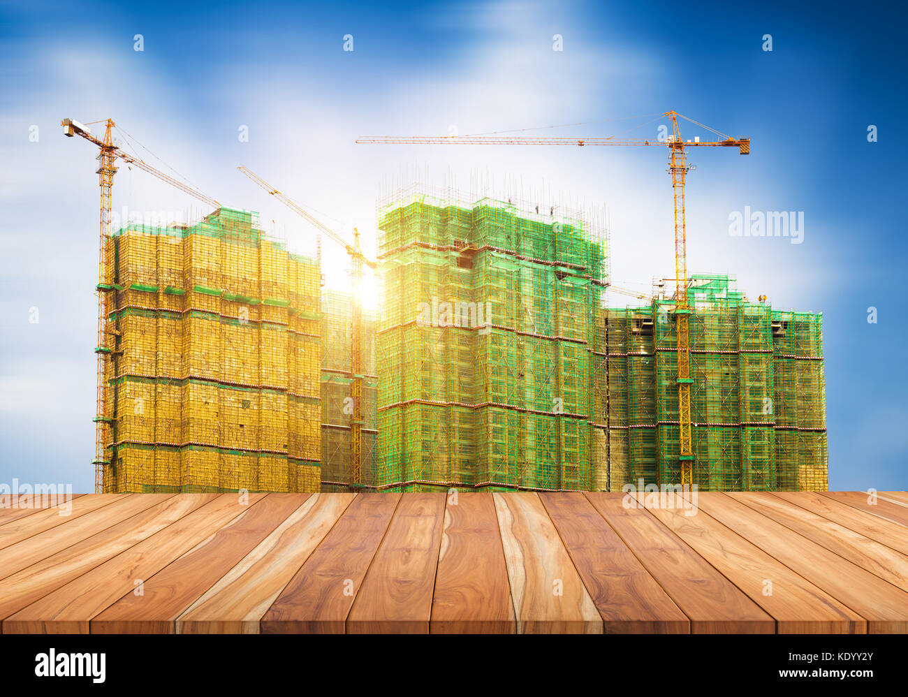 Power Plant Construction Stock Photo - Alamy