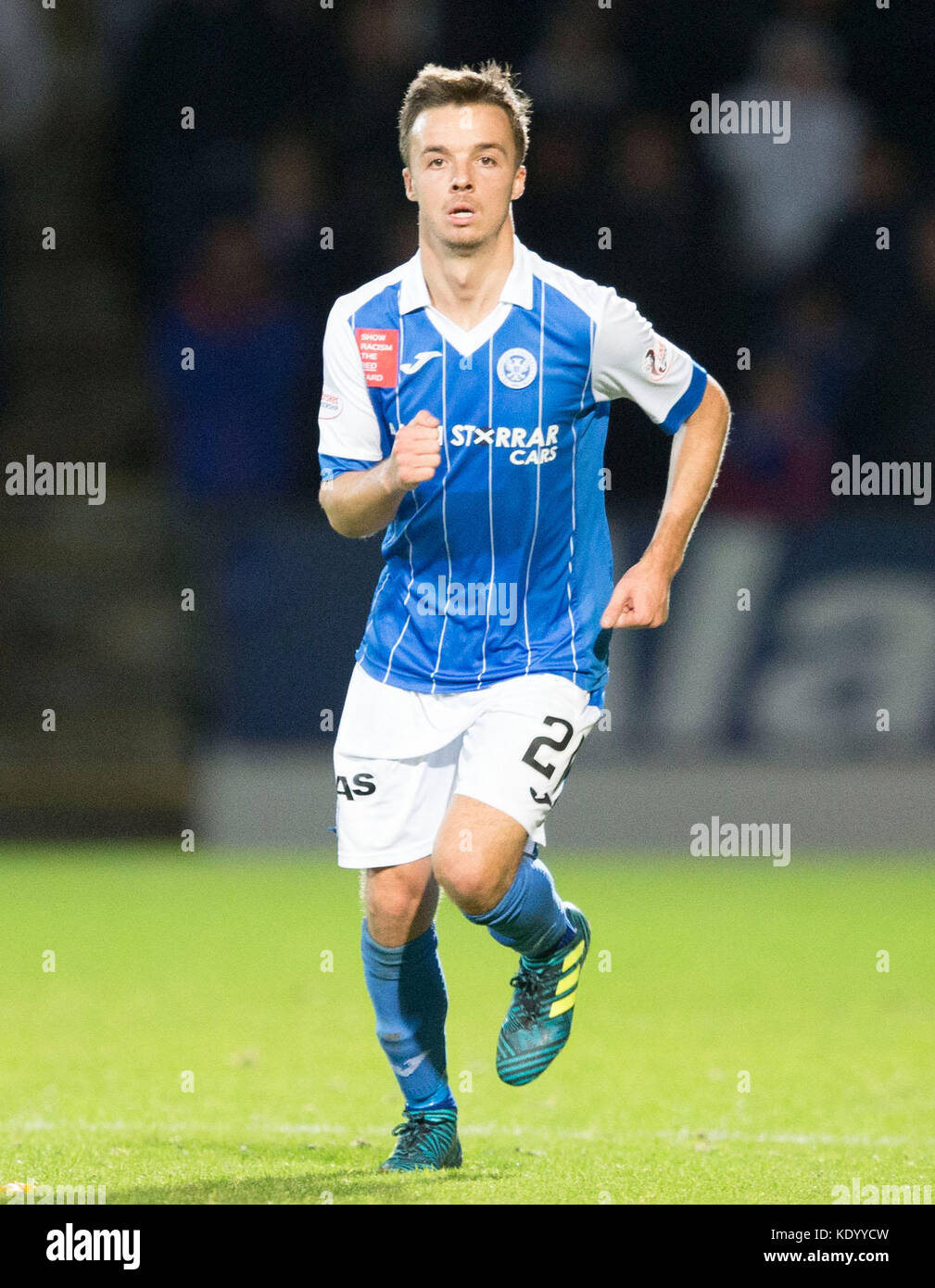 St Johnstone's Stefan Scougall Stock Photo - Alamy