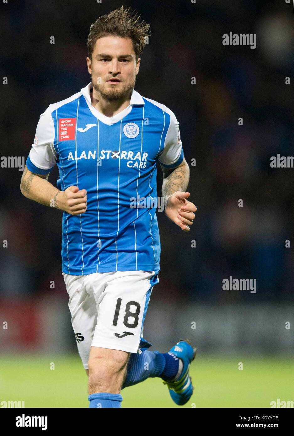 St johnstones paul paton hi-res stock photography and images - Alamy