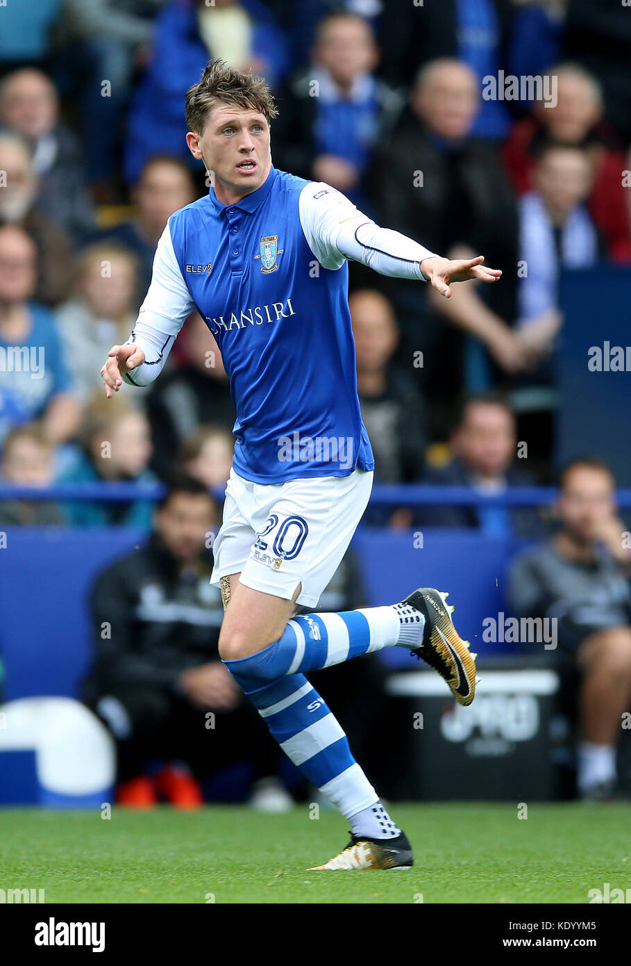 Sheffield Wednesday's Adam Reach Stock Photo - Alamy