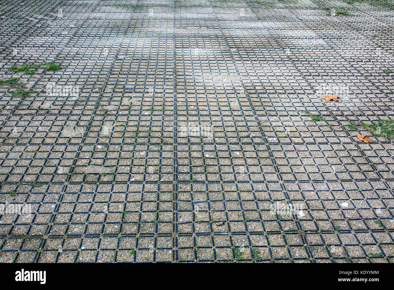 Floor squares pattern with grass Stock Photo - Alamy