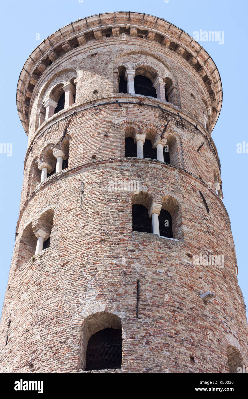 tall circular building looking up in Ravenna Italy Stock Photo - Alamy