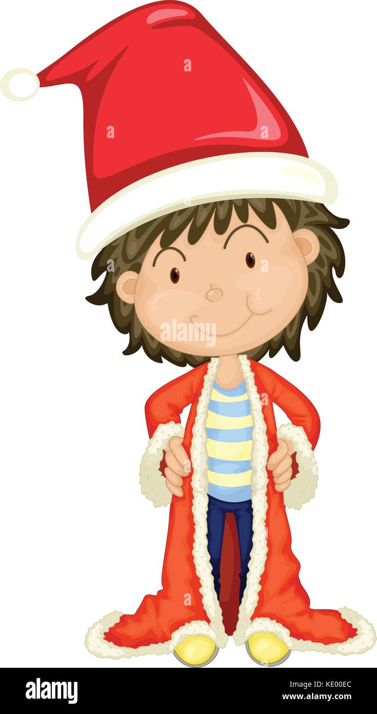Boy in robe Stock Vector Images - Alamy