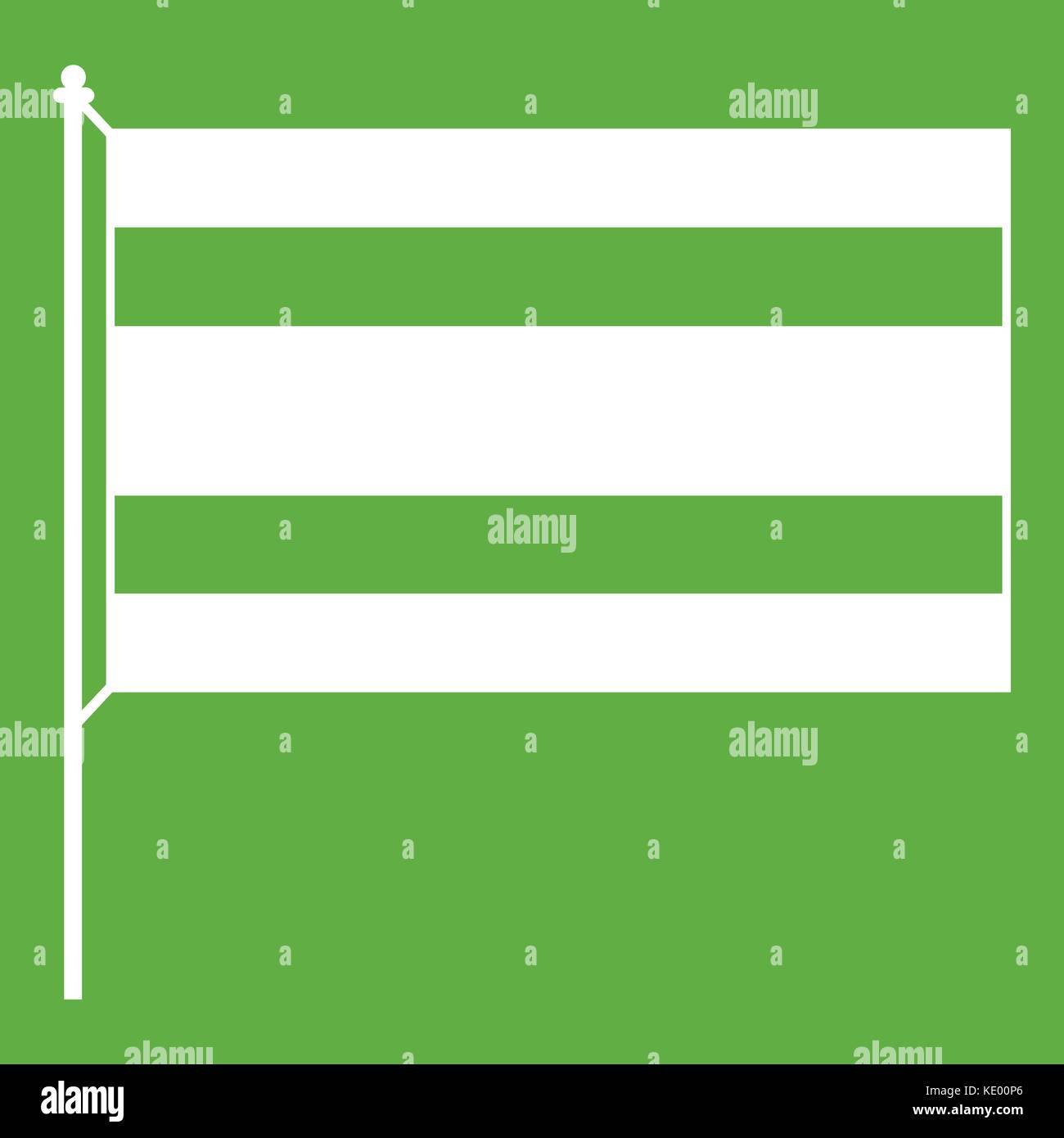 Flag icon green Stock Vector Image & Art - Alamy