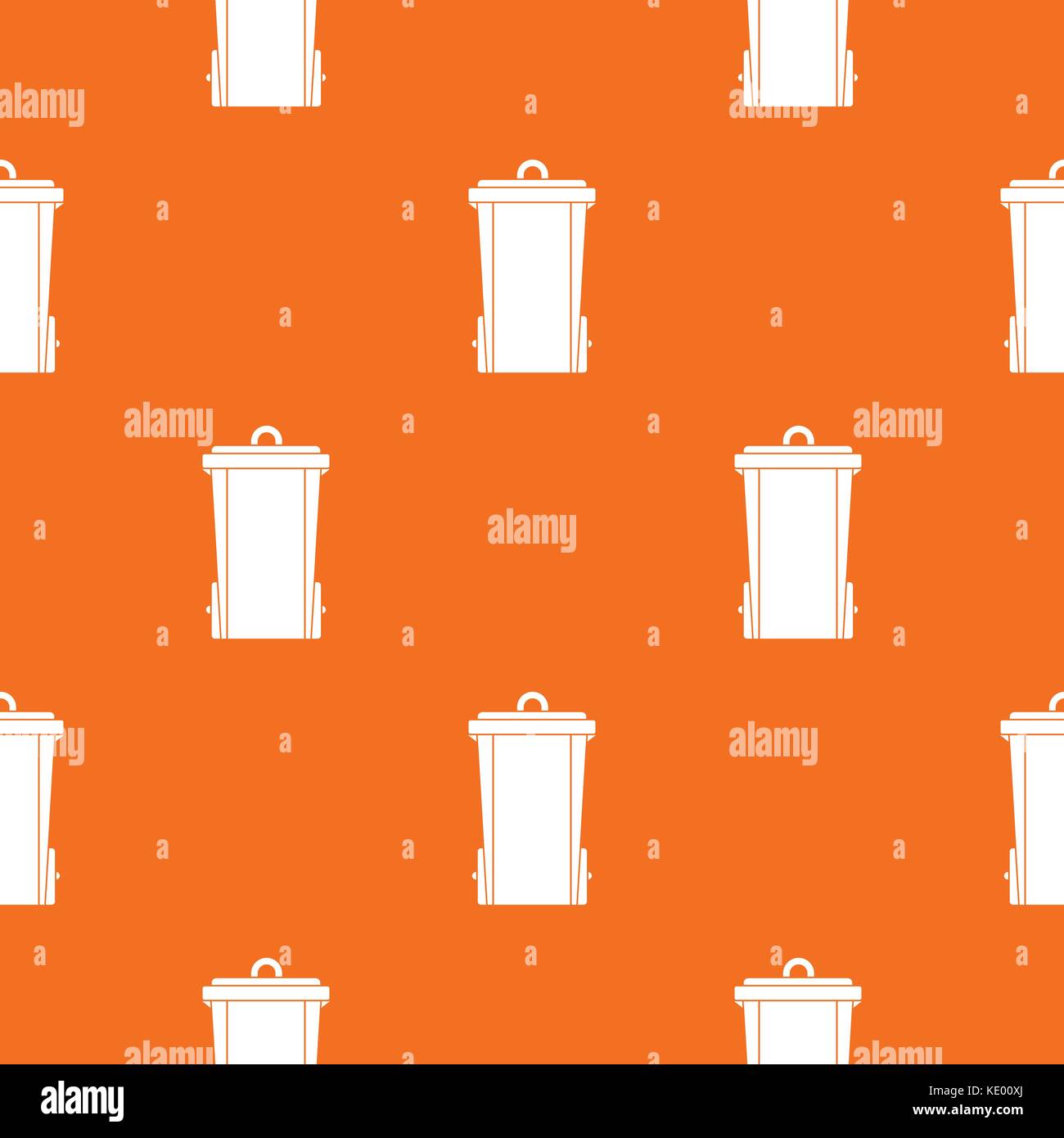 Garbage bin pattern seamless Stock Vector Image & Art - Alamy