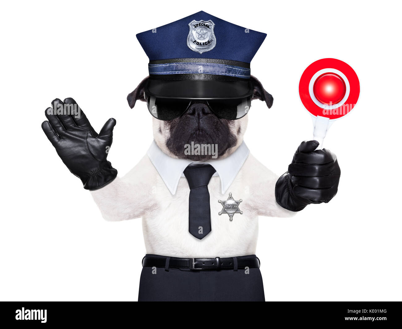 Illustration police officer policeman hand hi-res stock photography and ...