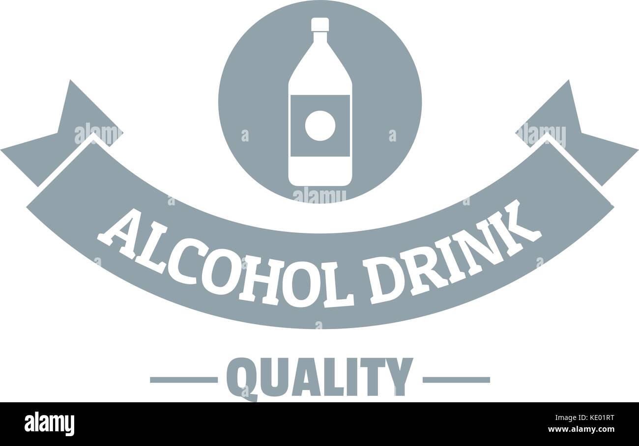 Quality cognac logo, simple gray style Stock Vector Image & Art - Alamy