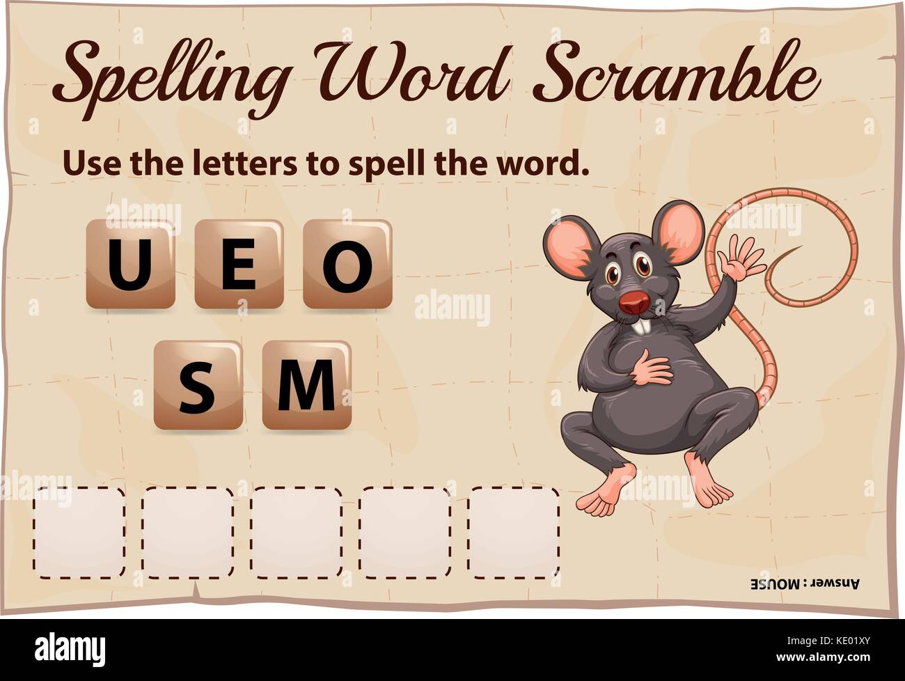 English mouse Stock Vector Images - Alamy