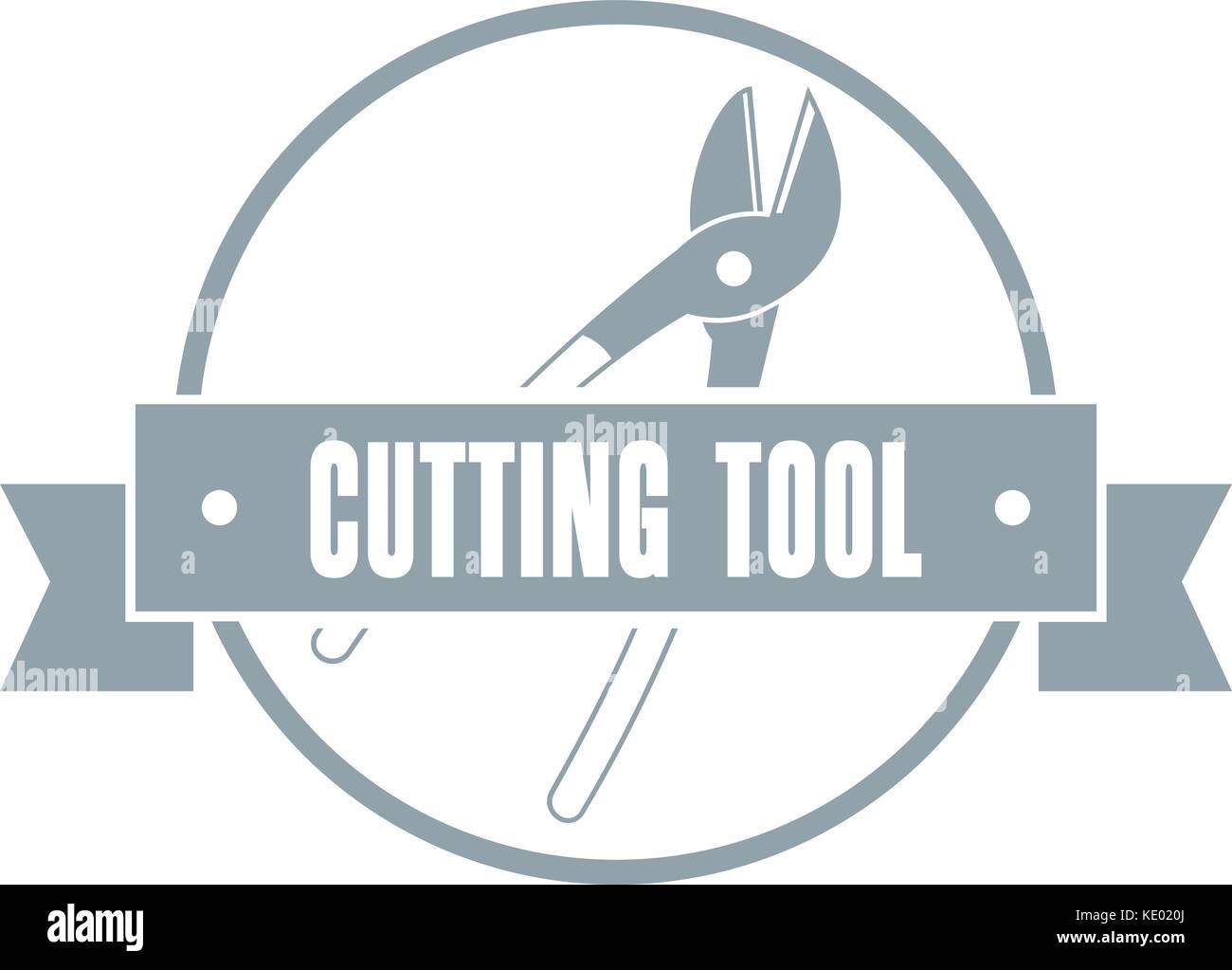 Cutting tool logo, vintage style Stock Vector Image & Art - Alamy