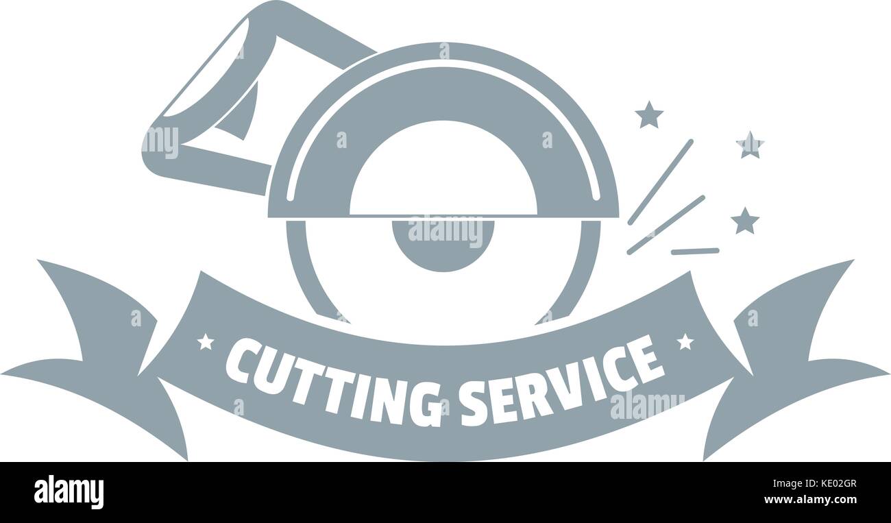 Cutting service logo, vintage style Stock Vector Image & Art - Alamy