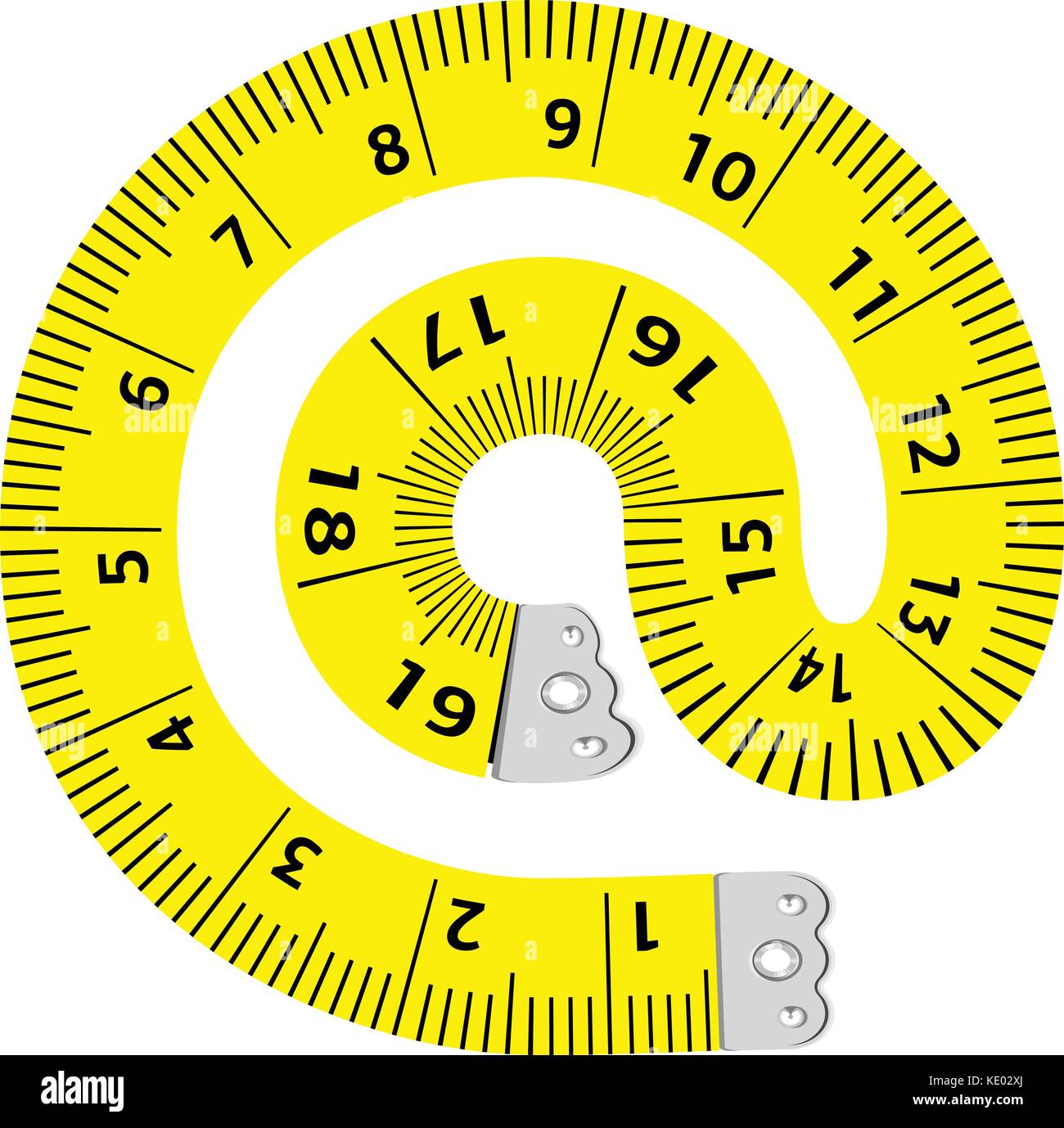 Sign symbol ruler icon, cartoon style Stock Vector Image & Art - Alamy