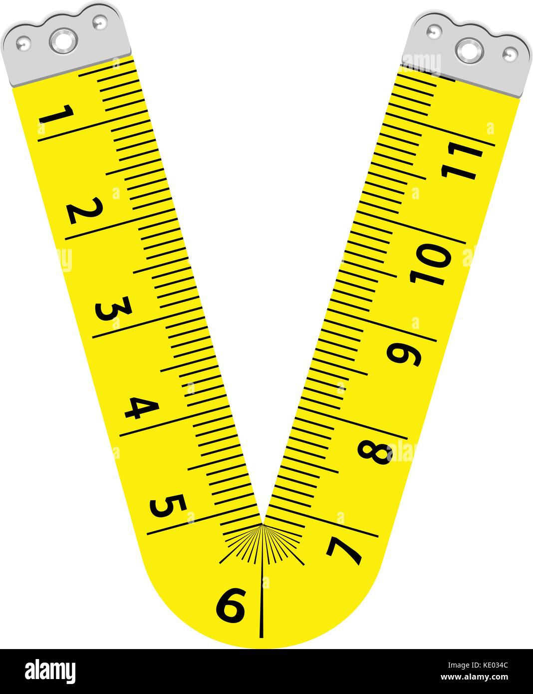 Letter v ruler icon, cartoon style Stock Vector Image & Art - Alamy