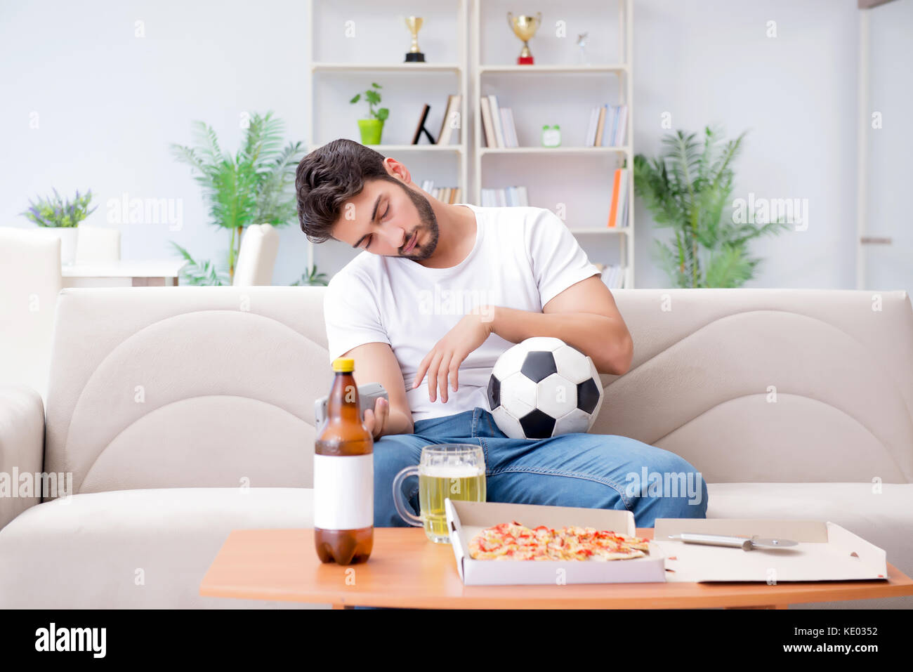 Fat drunk man passed out hi-res stock photography and images - Alamy