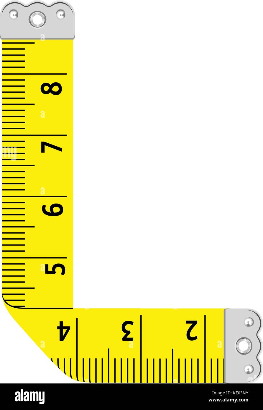Letter l ruler icon, cartoon style Stock Vector Image & Art - Alamy