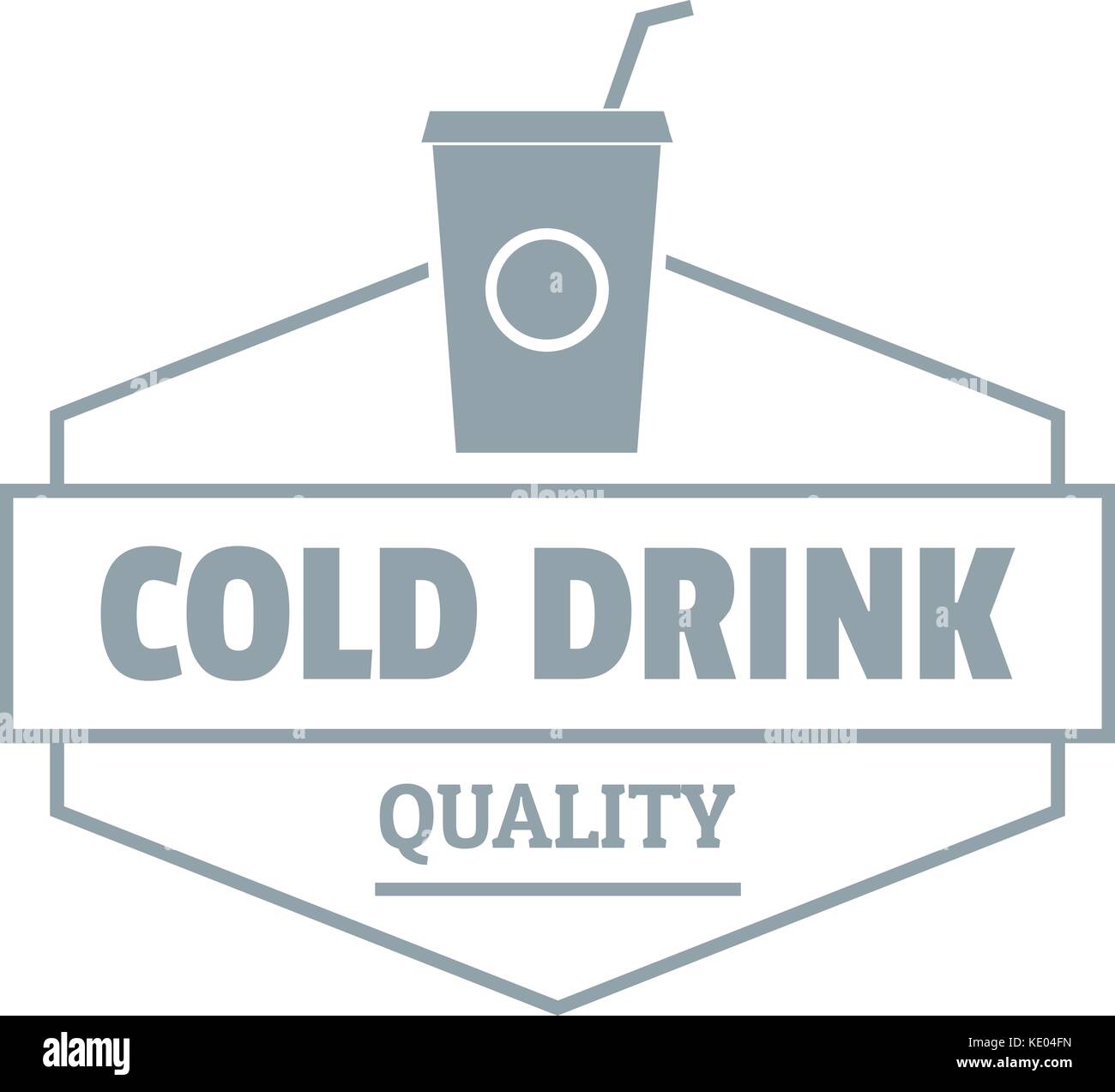 Refreshing cola style drink Stock Vector Images - Alamy