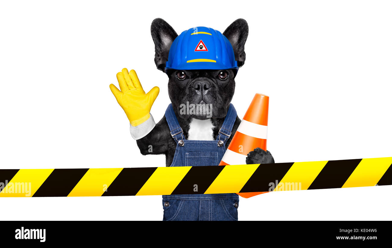 Stop sign barrier helmet tool hi-res stock photography and images - Alamy