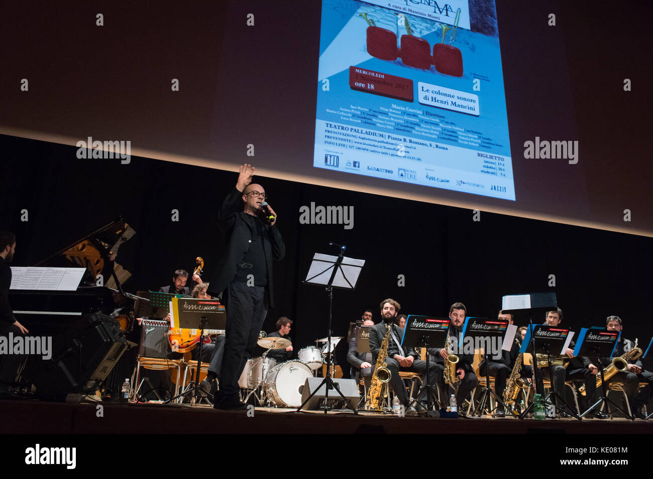 Rome, Italy. 15th Oct, 2017. The orchestra directed by Mario Corvini ...