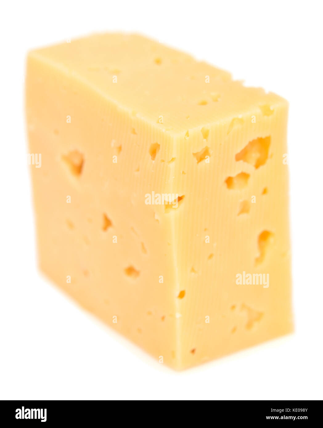 cheese cube isolated on white background Stock Photo - Alamy