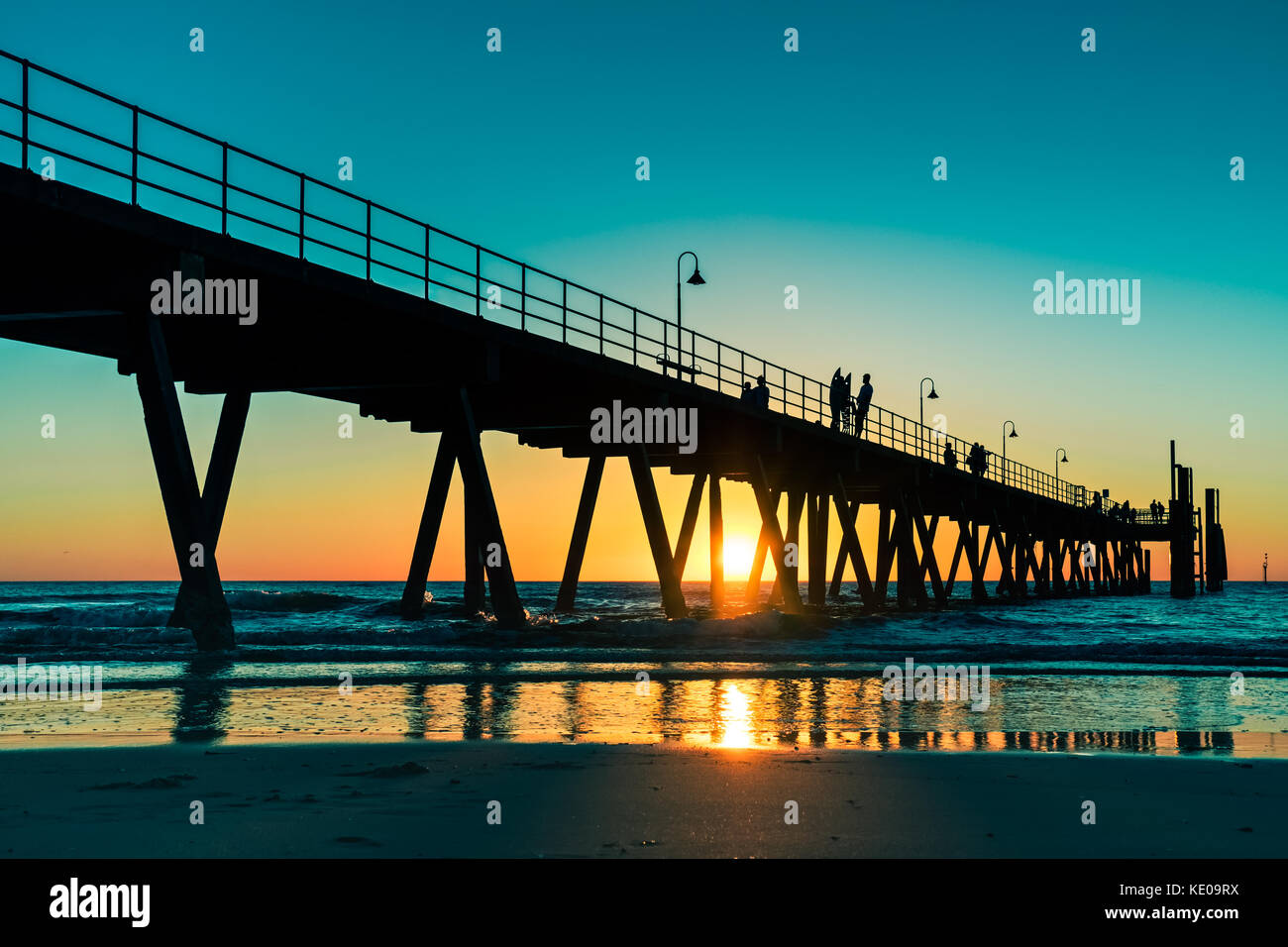 Glenelg Beach South Australia High Resolution Stock Photography and ...