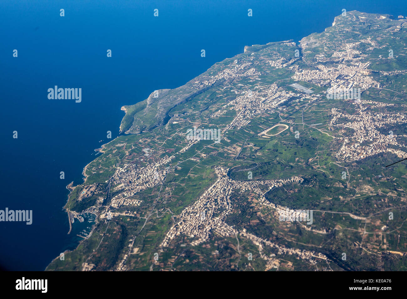 Malta birds eye hi-res stock photography and images - Alamy