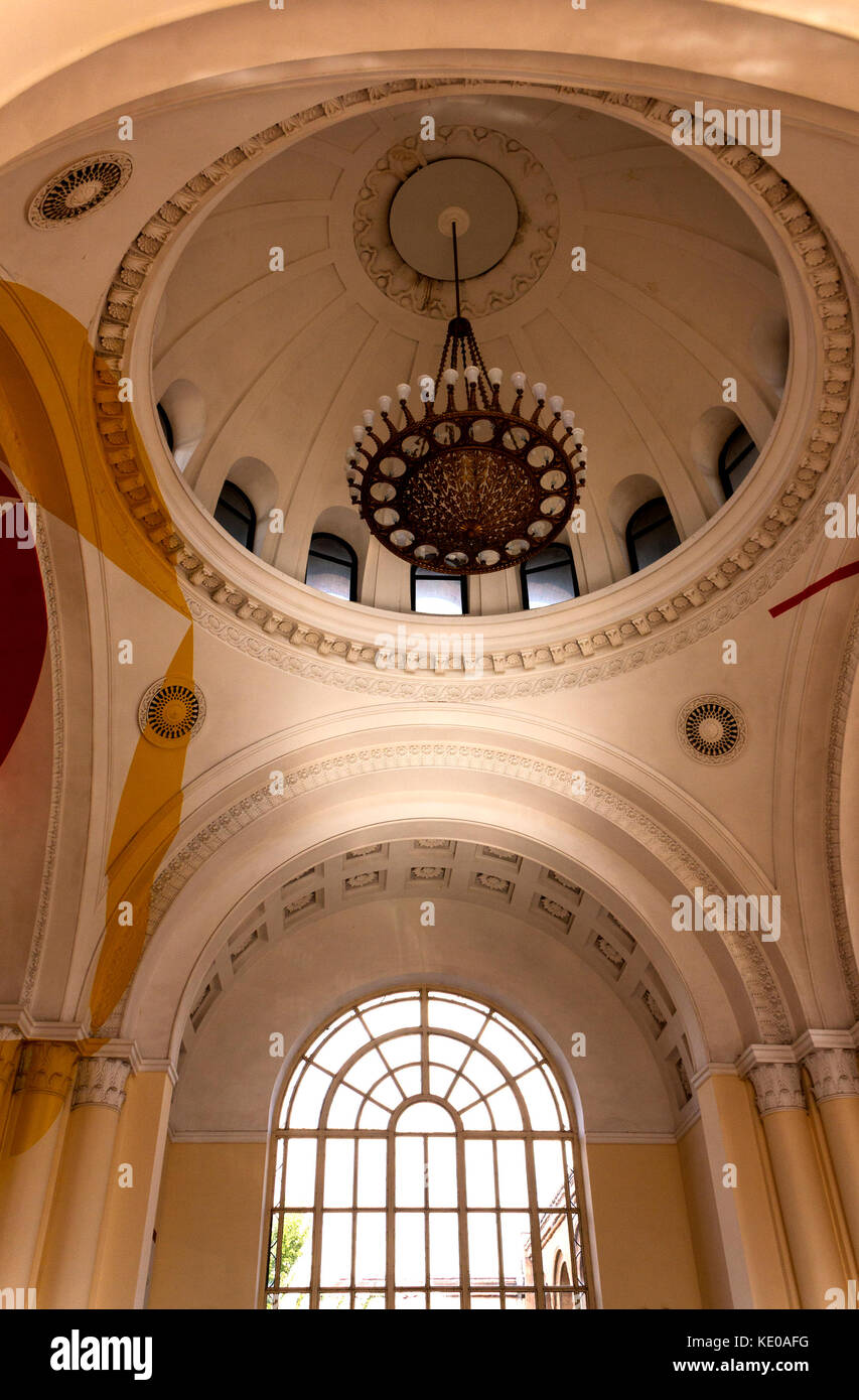 YEREVAN, ARMENIA - SEPTEMBER 29,2017 :Interior of old Train Station of ...