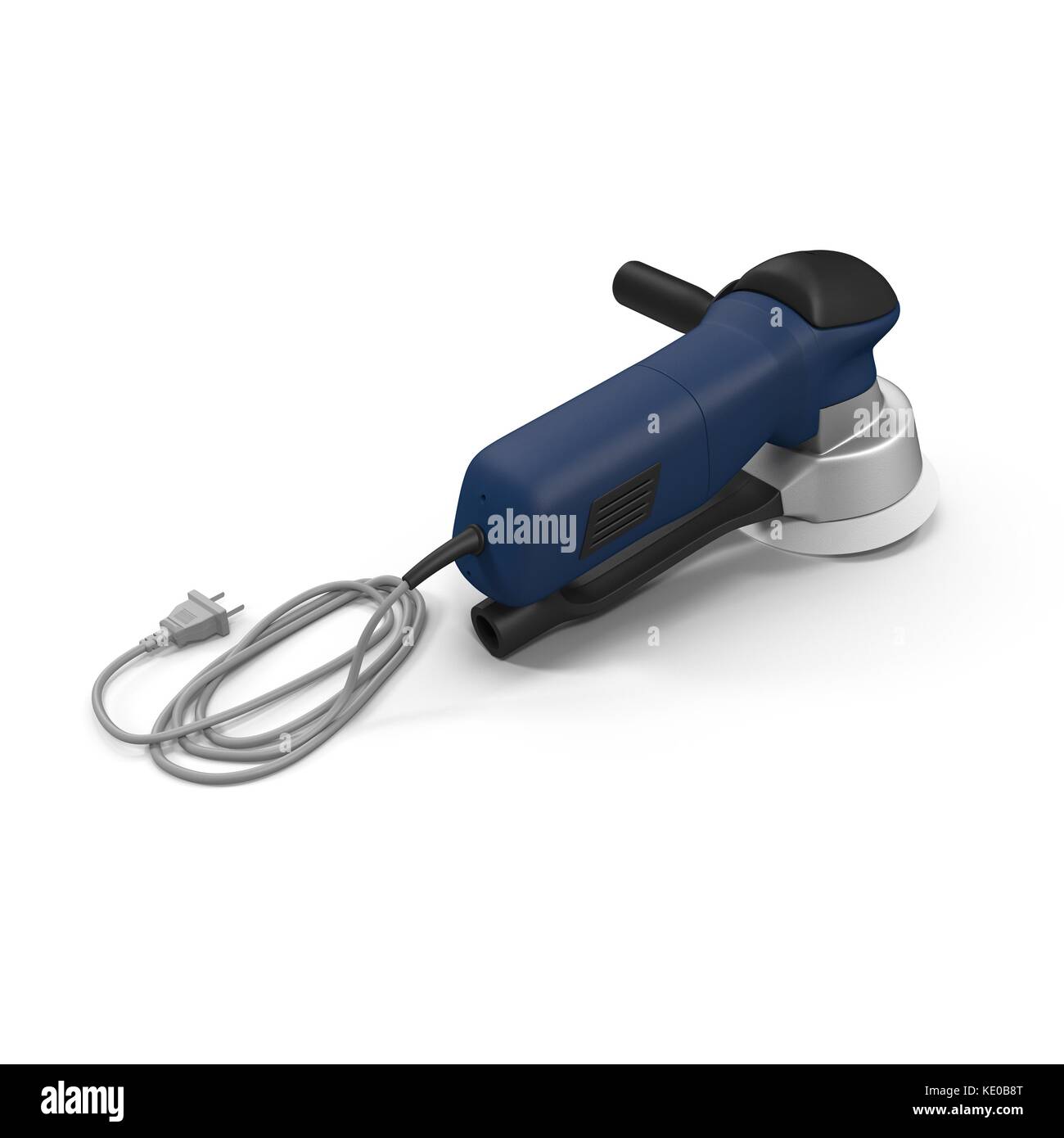 Machine for sanding isolated on a white. 3D illustration Stock Photo ...