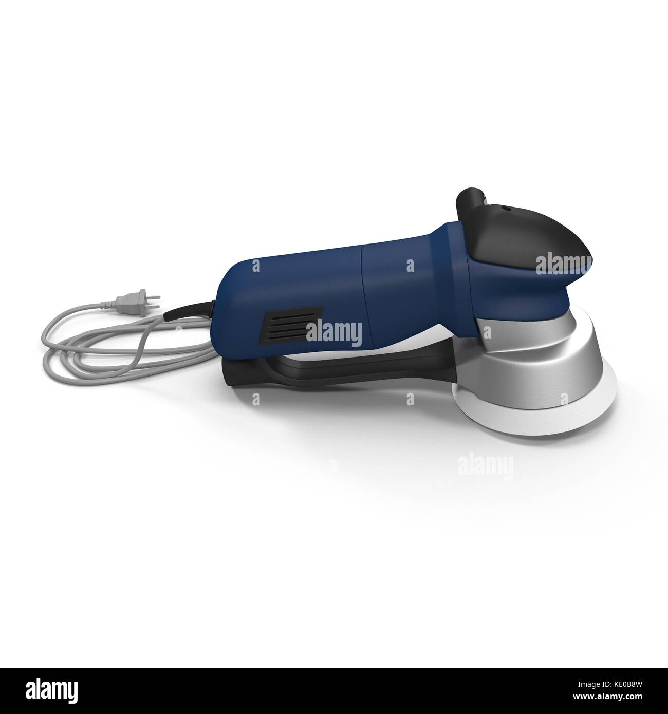 Machine for sanding isolated on a white. 3D illustration Stock Photo ...