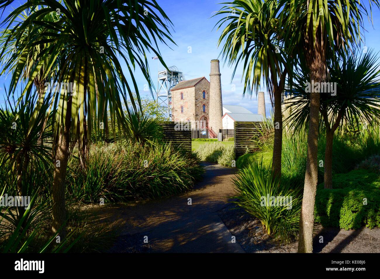 Engine House, Heartlands, Cornwall UK Stock Photo - Alamy