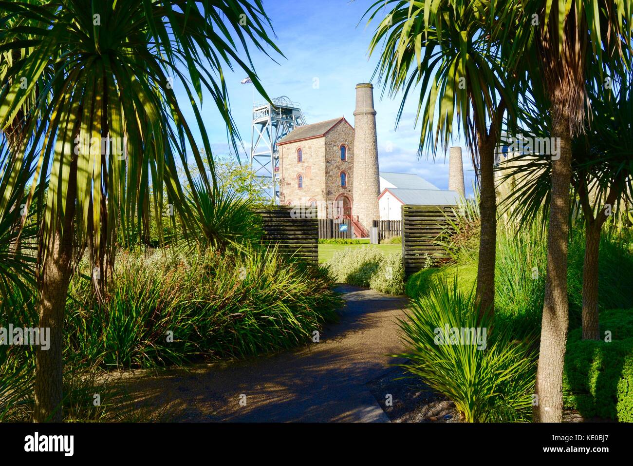 Engine House, Heartlands, Cornwall UK Stock Photo - Alamy