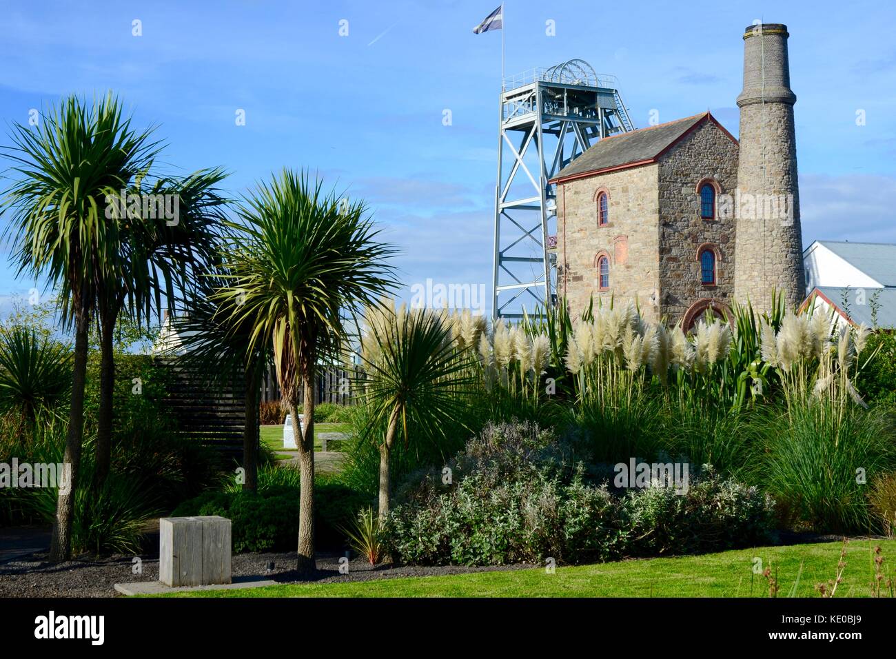 Engine House, Heartlands, Cornwall UK Stock Photo - Alamy